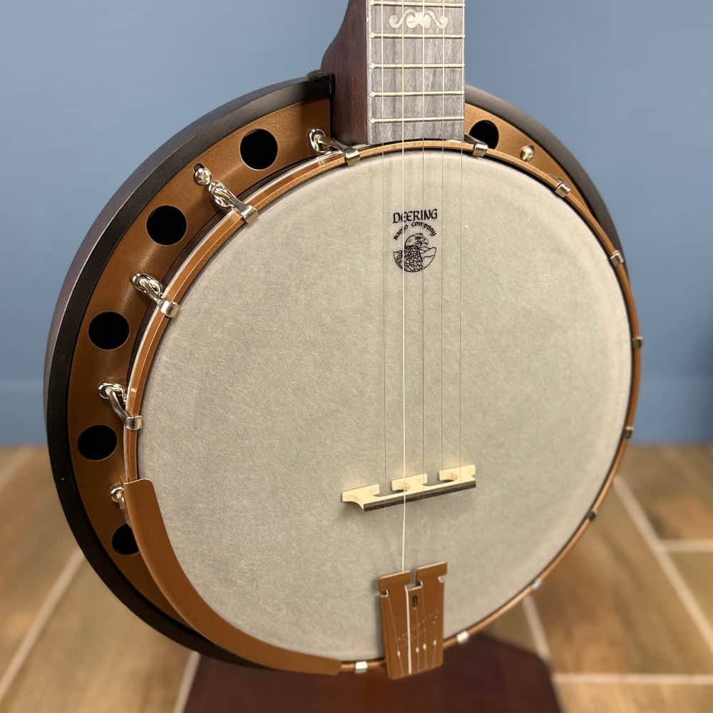 Custom Deering Artisan Goodtime Two 5-String Banjo with Renaissance He ...