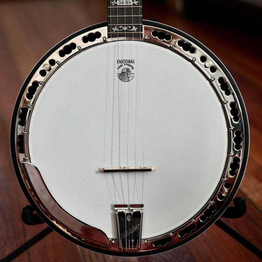 Custom Deering Sierra Maple 5-String Banjo - Linseed Oil Finish and Ho ...