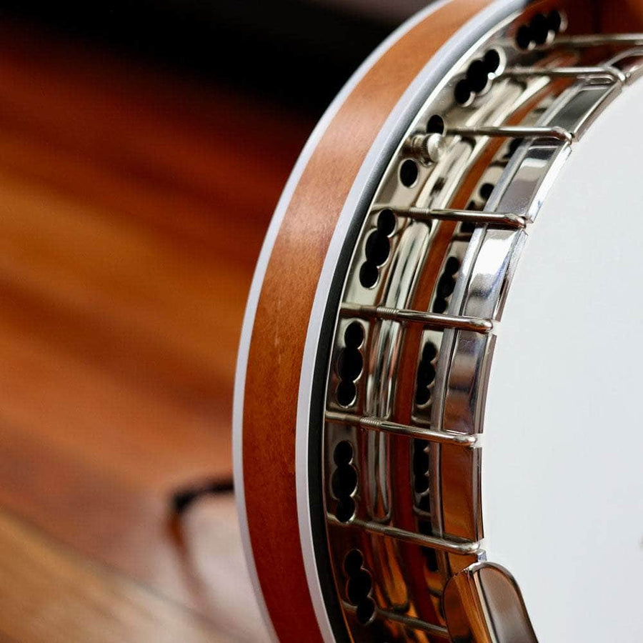 Custom Deering Sierra Maple 5-String Banjo - Linseed Oil Finish and Ho ...