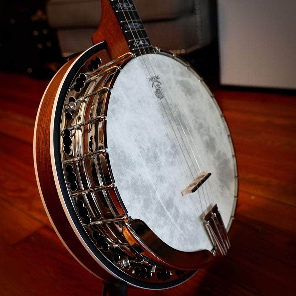 Deering Sierra 19-Fret Tenor Banjo with Fiberskyn Head – Banjo Studio