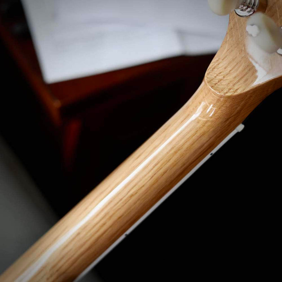 Deering White Lotus 5-String Banjo - Lightweight Bluegrass Banjo ...