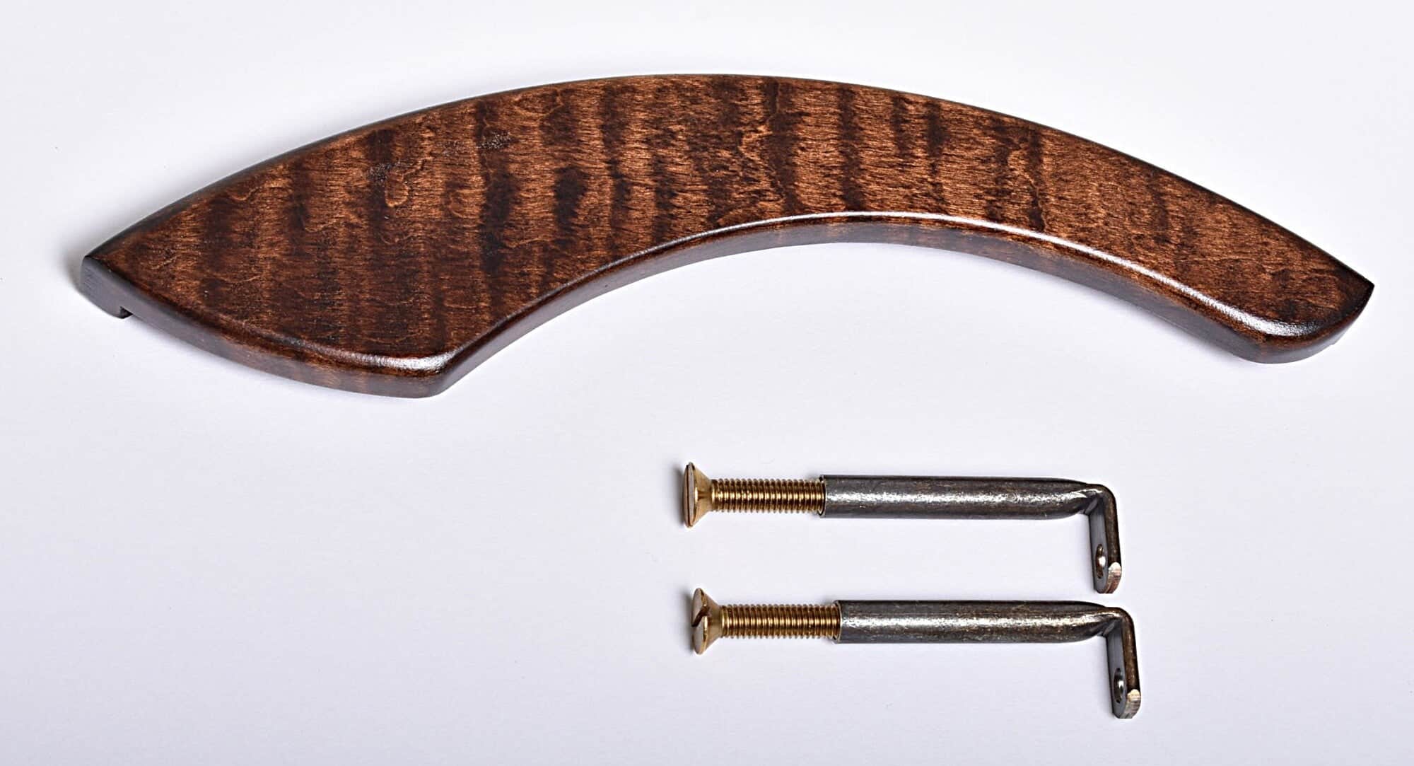 Pisgah Curly Maple Stained Armadillo Banjo Armrest – Banjo Studio
