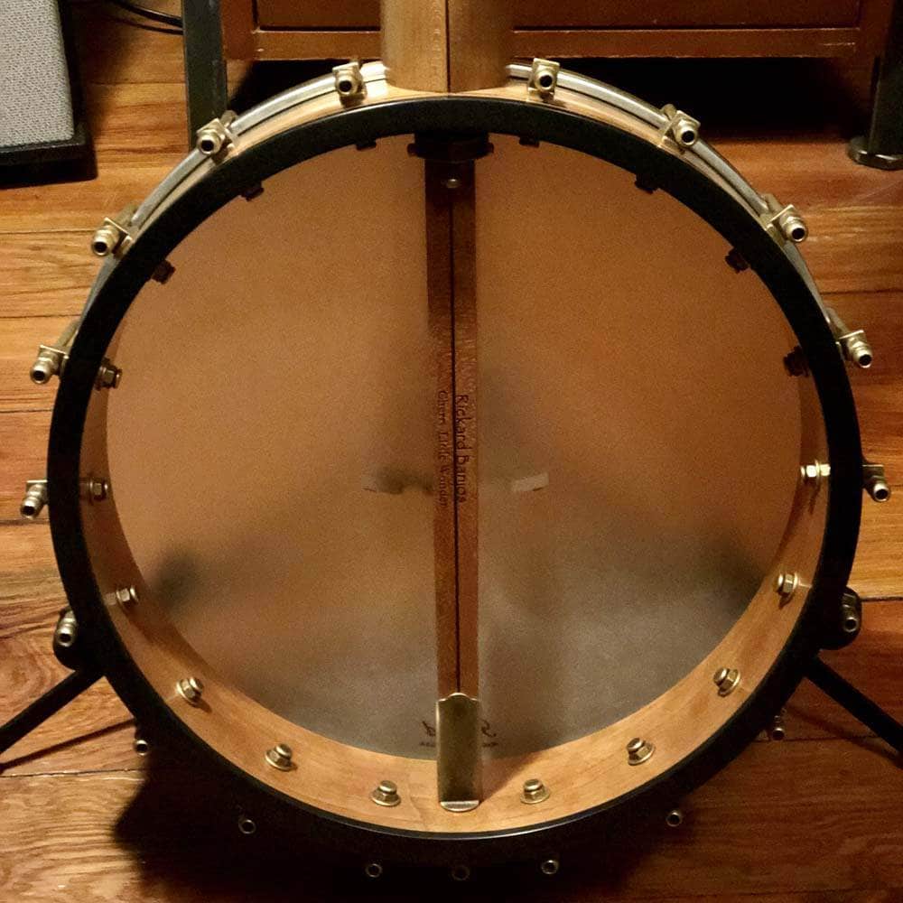 Rickard 12" Cherry Little Wonder Banjo with Antiqued Brass Hardware ...