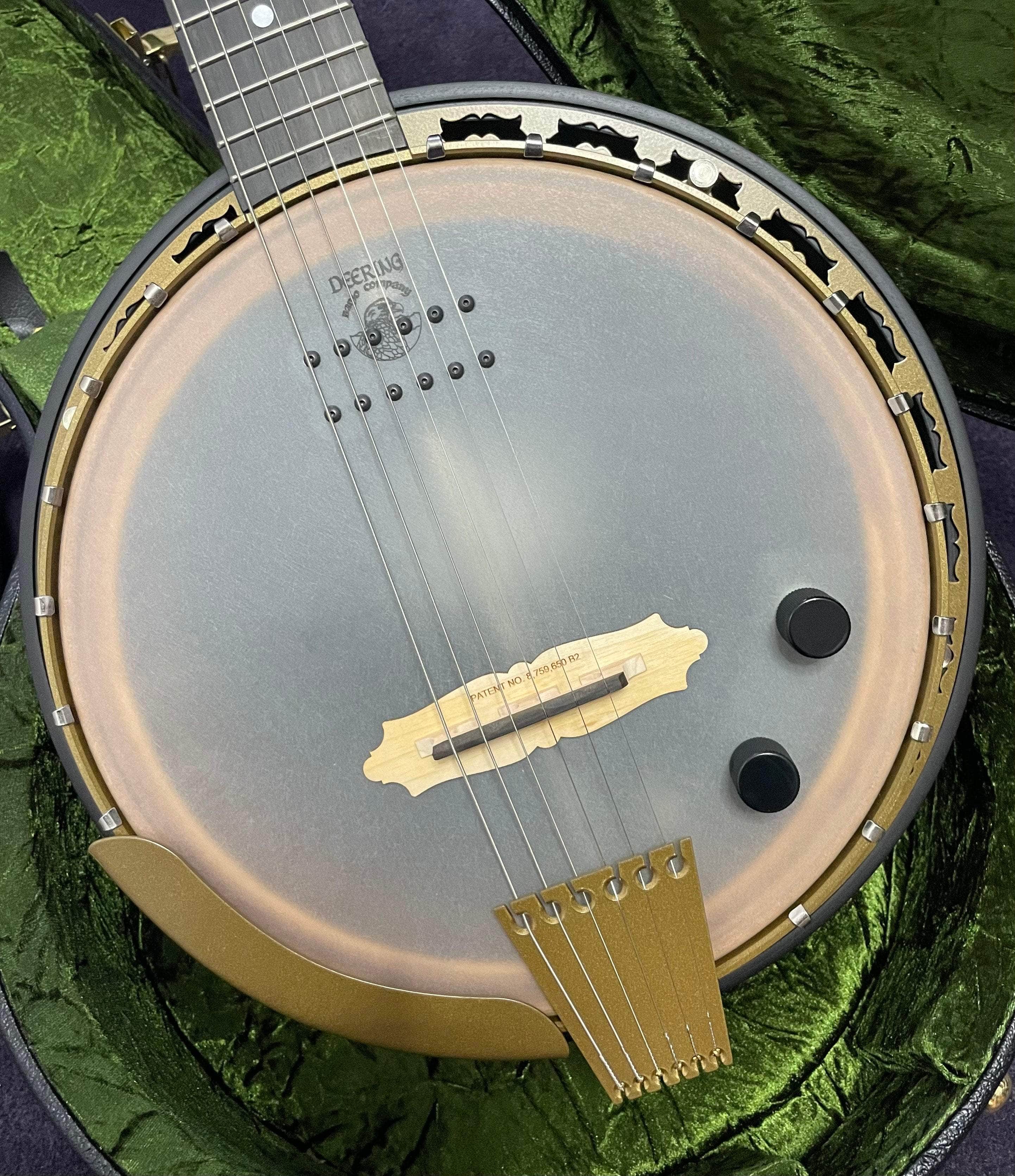 Used Deering Phoenix Acoustic/Electric 6-String Banjo – Banjo Studio