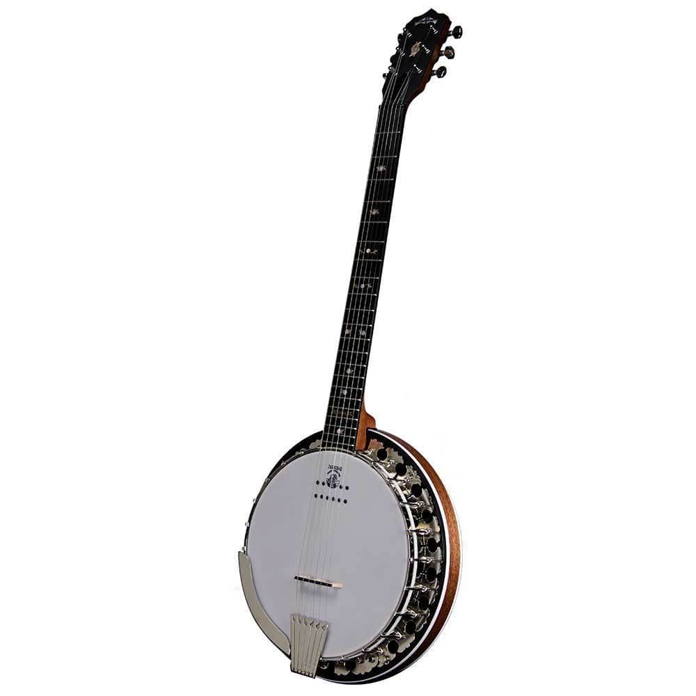 Deering Boston Acoustic/Electric 6 String Banjo - Banjo Studio