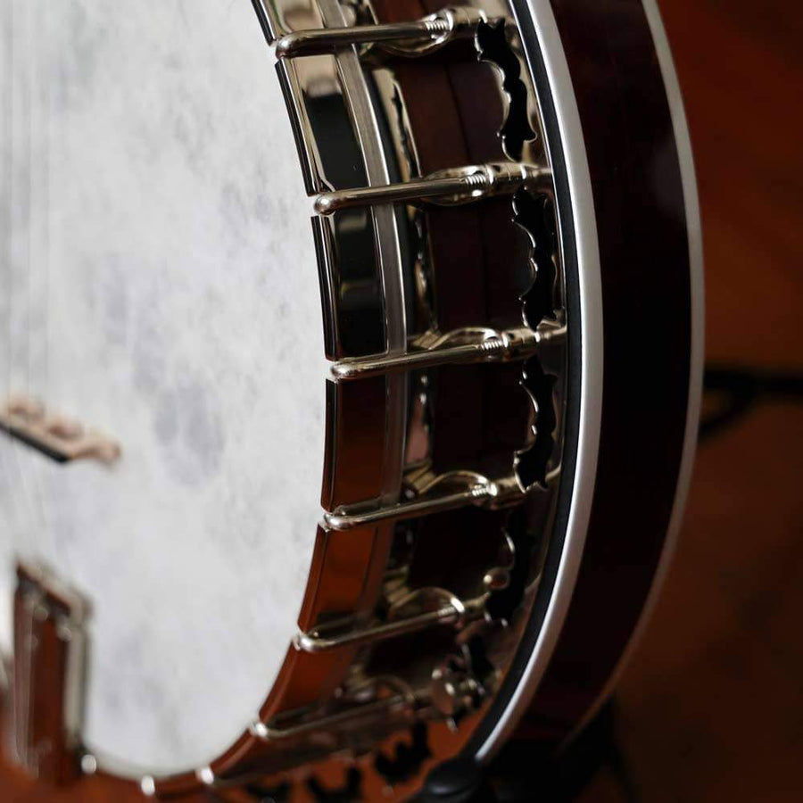 Deering Eagle II 19-Fret Tenor Banjo with Fiberskyn Head – Banjo Studio