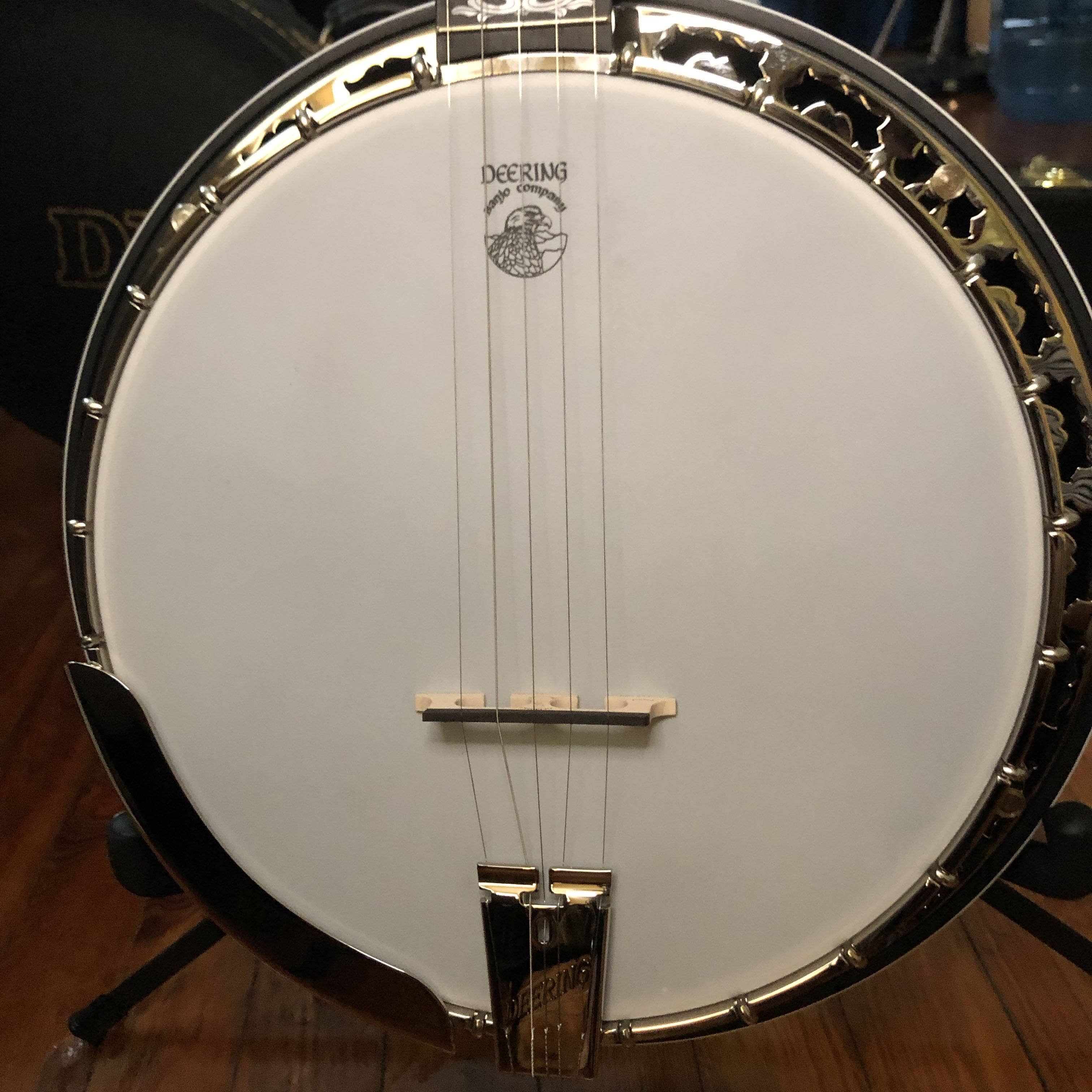 Deering Eagle II 5-String Banjo - Custom Black Stain – Banjo Studio