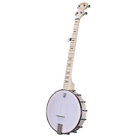 Deering White Lotus 5-String Banjo - Made of White Oak – Banjo Studio