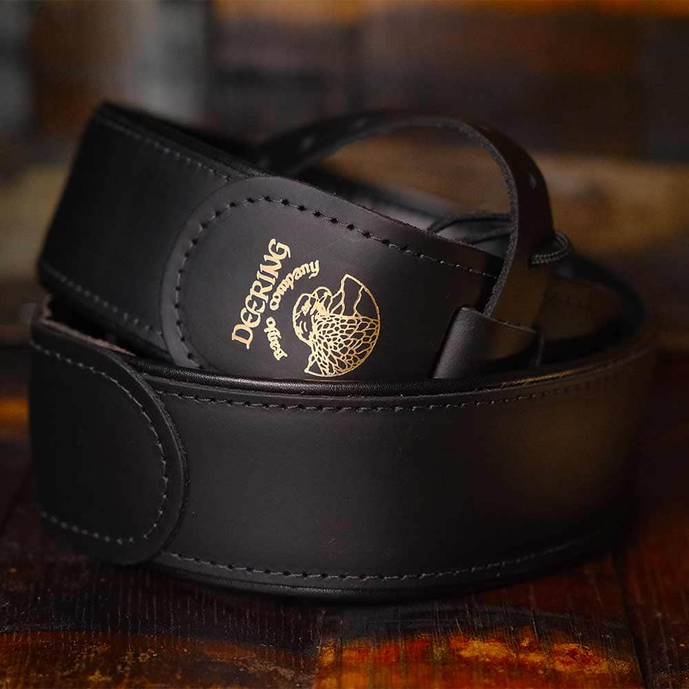 Deering Leather Cradle Banjo Strap - Banjo Studio