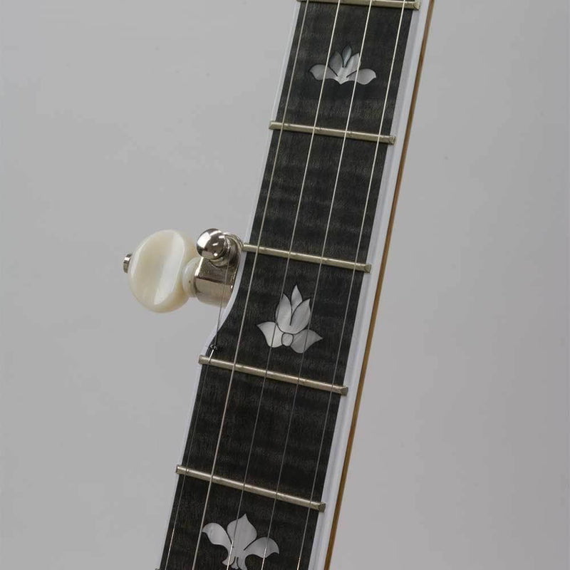 Deering White Lotus 5-String Banjo - Made of White Oak - Banjo Studio
