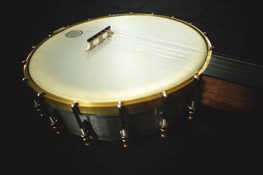 Pisgah Walnut Rambler Dobson A-Scale Banjo – Banjo Studio