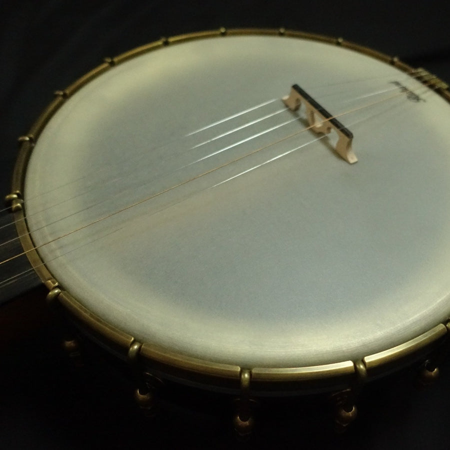 Rickard Maple Ridge 12" Banjo with Antiqued Brass Hardware – Banjo Studio